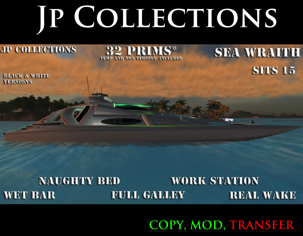 Sea Wraith – Jp Collection Yachts